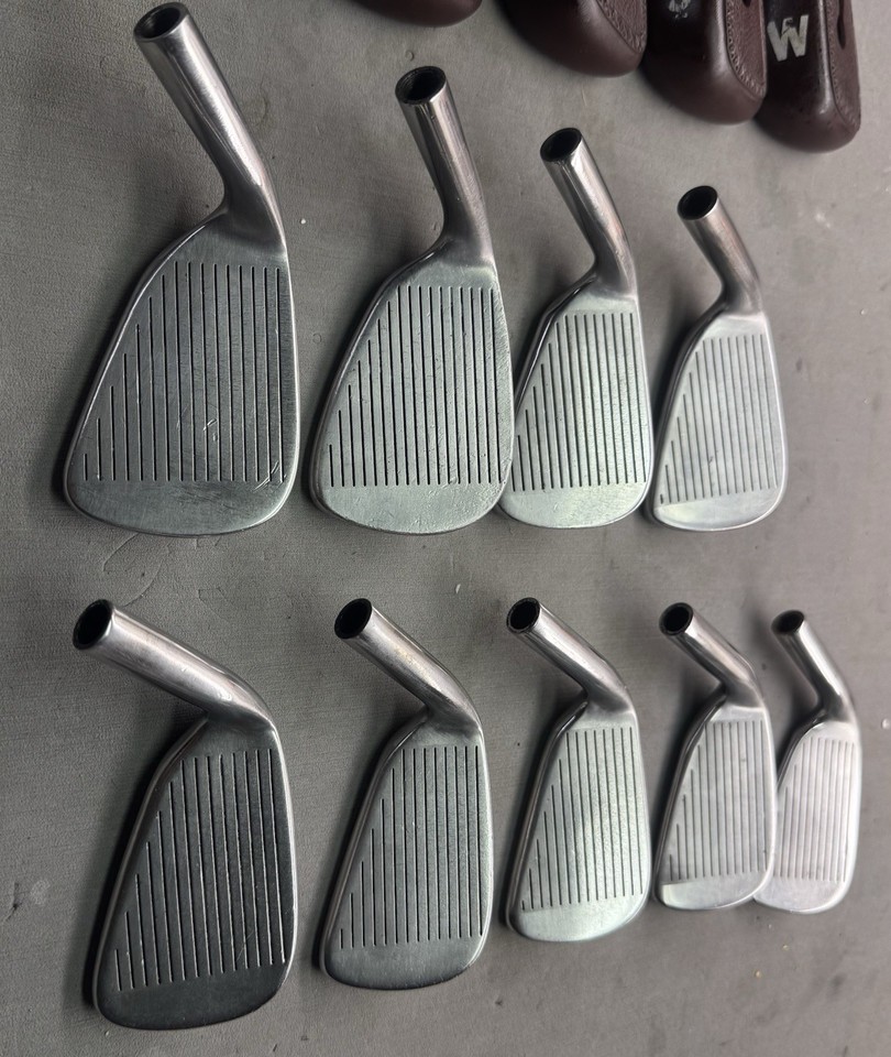 Titleist DTR Right Hand Iron & Wedge Set HEADS ONLY With Covers 3-9 ...