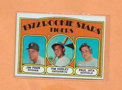 TIGERS ROOKIE STARS TOPPS 1972 CARD # 257 | eBay
