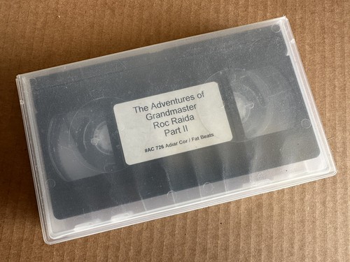 THE ADVENTURES OF GRANDMASTER ROC RAIDA PART II VHS X-Ecutioners DJ Hip ...
