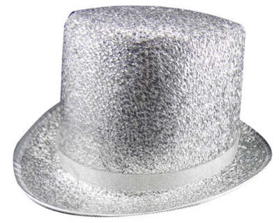 Shiny Top Hat, Black | eBay