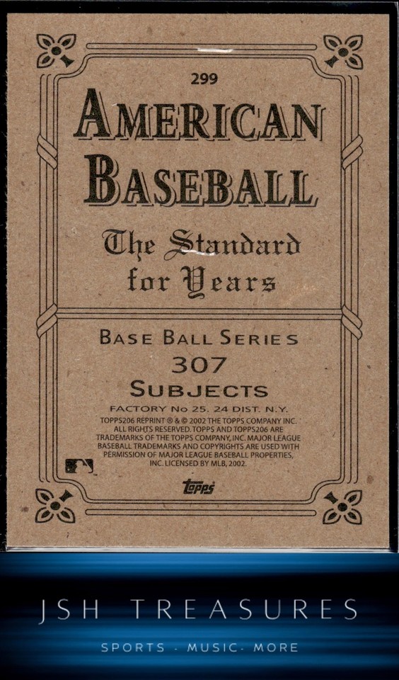 2002 Topps 206 #299 Sherry Magee NM | eBay