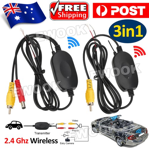 Wireless Rear View Video Transmitter & Receiver for Car Truck Reversing ...