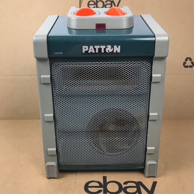 Patton 1500W Power Utility Portable Heater, Re-Circulating Space Heater ...
