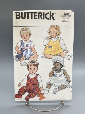 Butterick Sewing Pattern 3088 Infant Size Small | eBay