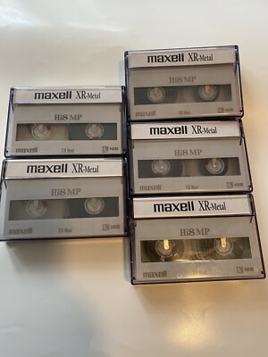 Maxwell Xr-metal 120 Hi8 Hi 8 Mp Cassette Lot | eBay