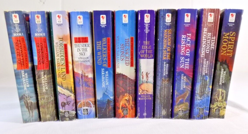 Complete Set THE FIRST AMERICANS Series Saga 11 PB Books by William ...