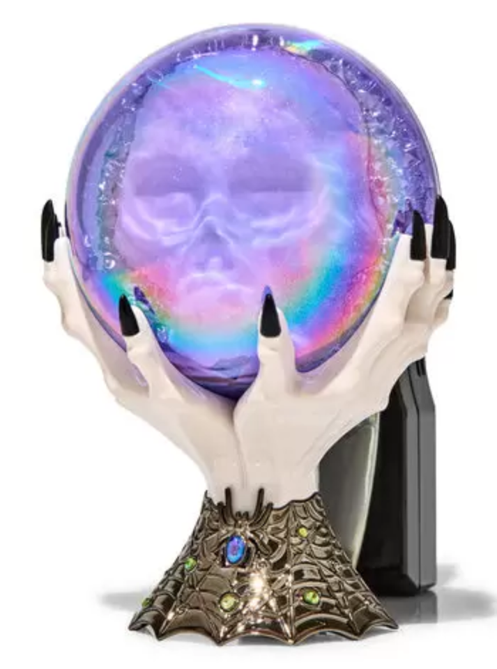 Bath & Body Works Crystal Ball Projector Wallflower Night Light Plug ...