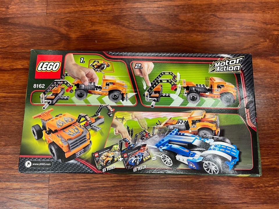 NEW LEGO Racers (8162) Race Rig with Motor Action Racecar 673419112000 ...