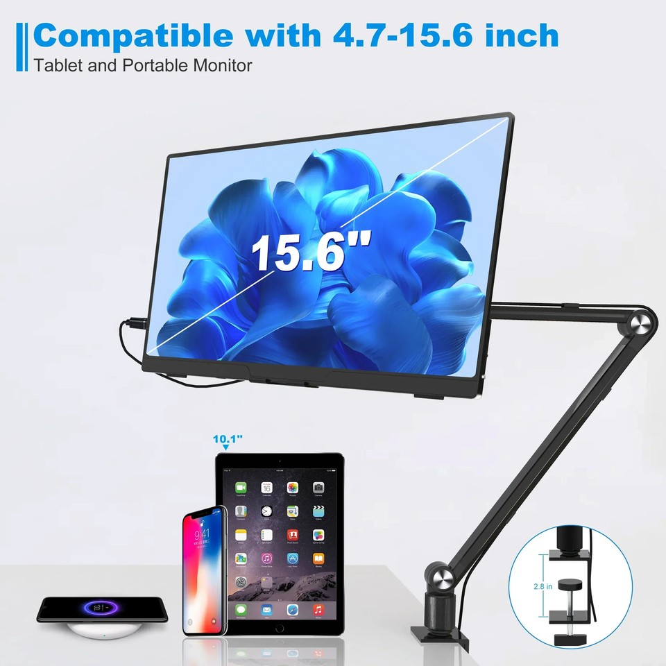 Bimawen Adjustable Height Tablet Stand for Ipad 15 6 16 Inch Screen ...