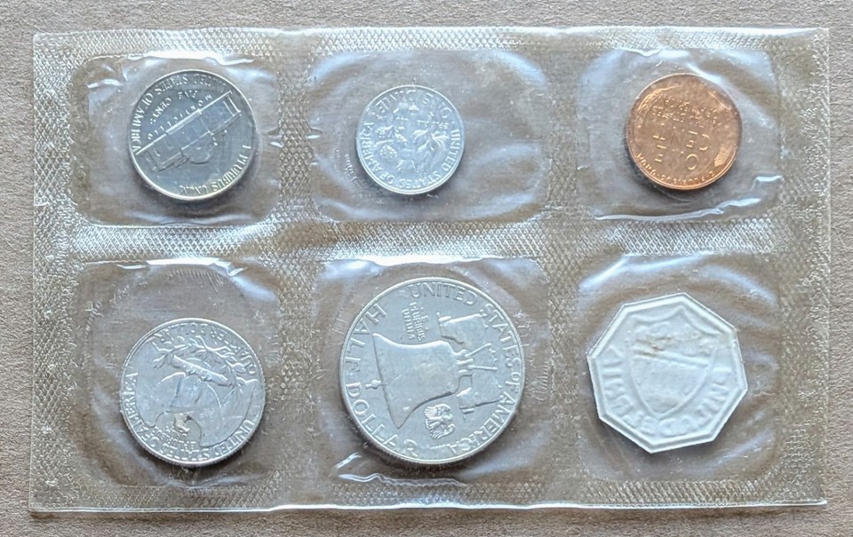 LOT OF 4 1956 1957 1958 1959 UNCIRCULATED U.S. MINT PROOF SETS 90% ...