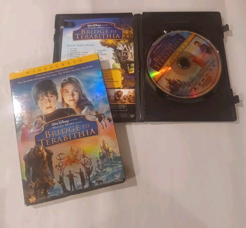 Disney's Bridge To Terabithia (DVD w/Slip Cover Widescreen ...