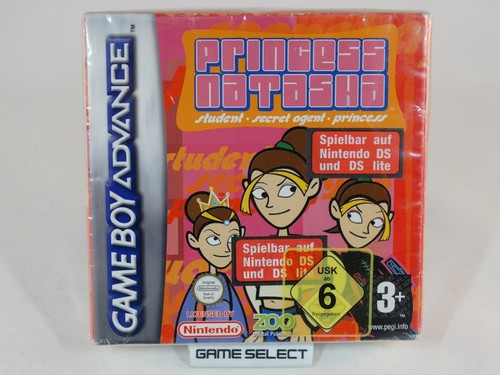 Princess Natasha Game BOY ADVANCE GBA And DS NDS PAL EUR - New Sealed ...