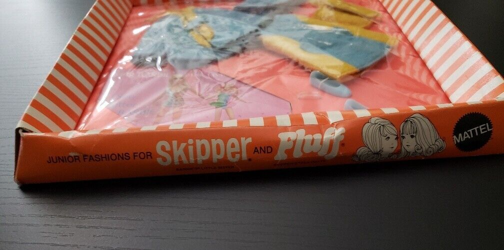 Vintage Barbie/Skipper and Fluff #3476 All Over Felt NRFB NRFP MIP | eBay