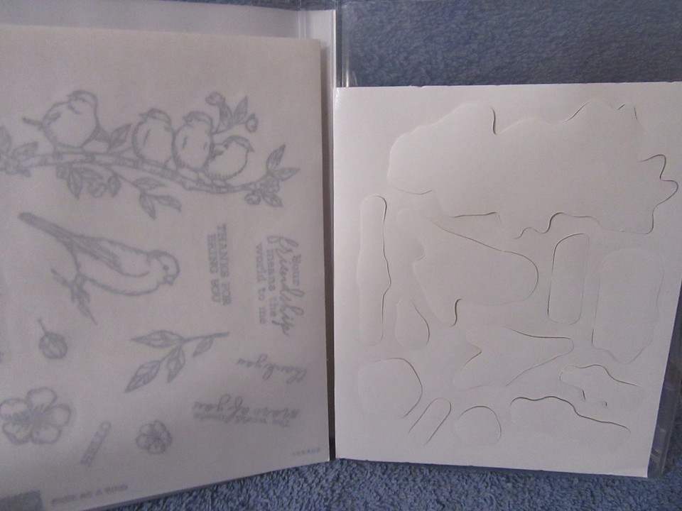 stampin up FREE AS A BIRD & STITCHED NESTED LABELS DIES friendship NEW ...