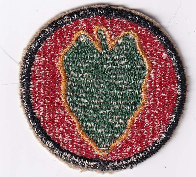 24th Infantry Division patch real WWII make unissued | eBay