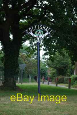 Photo 6x4 Village sign Coltishall The village sign at Coltishall ...