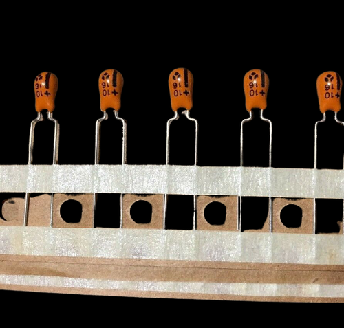 5 PCS Tantalum CAP 10uF 10MF 16V Tant Capacitor (Replacing for 15V 10V ...