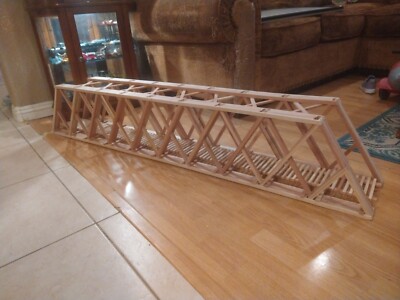 G Scale Truss Bridge 66"! Model Train Garden Trestle Use With USA LGB ...