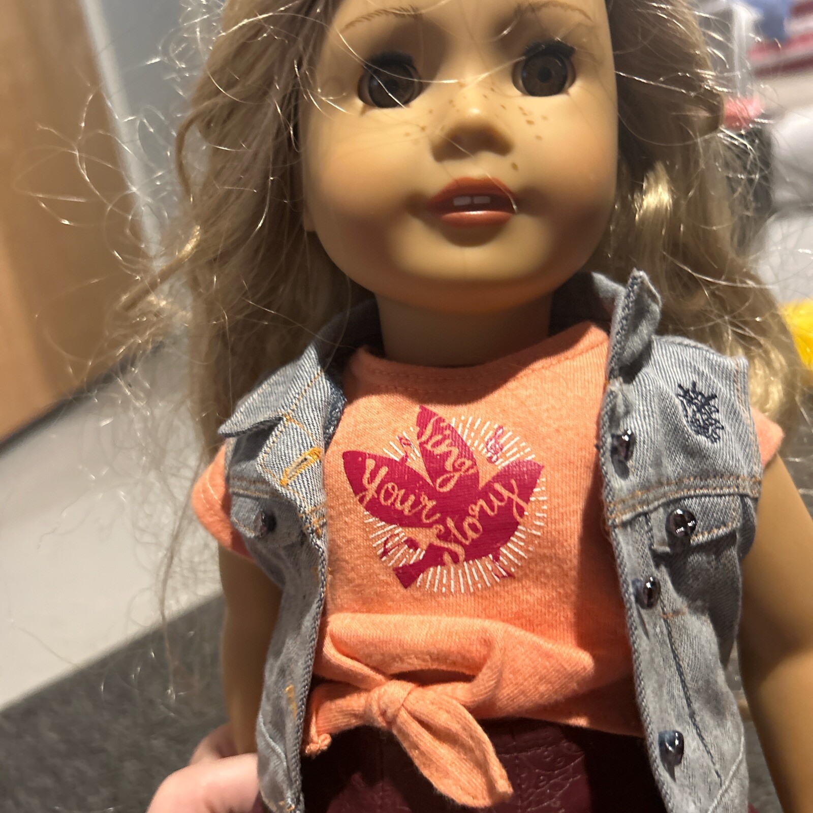 American Girl DVM11 18 inch Tenney Grant Doll and Book for sale online ...