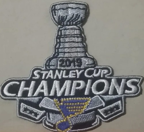 NHL 2019 Stanley Cup Champions embroidered Iron on patch | eBay