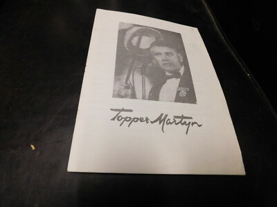 Magic & Magician Literature Topper Martyn Lecture Notes 1972 | eBay