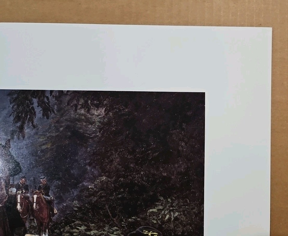 1986 Don Stivers Going Into Action Artist Proof 472/500 Civil War Print ...