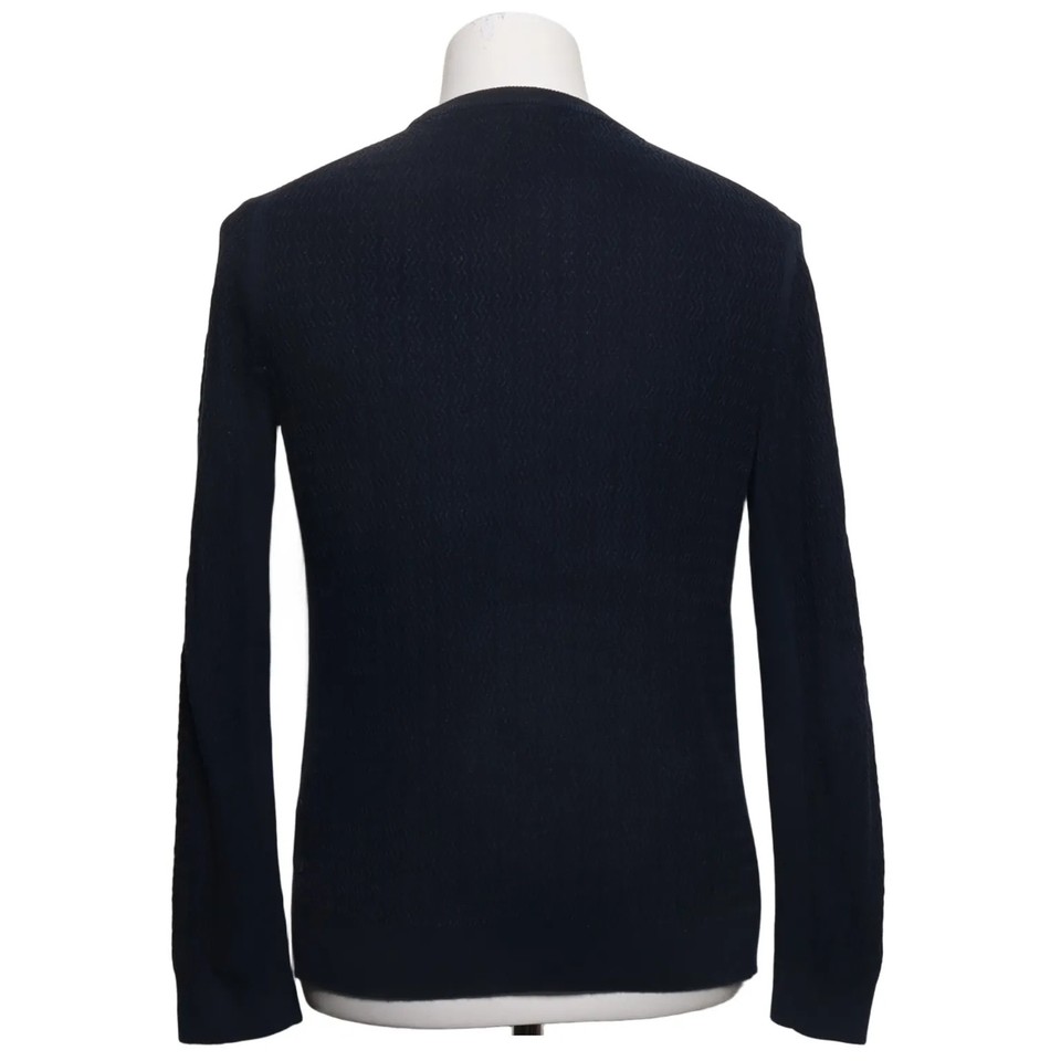 J.Lindeberg, Strickpullover, Größe: S, Hunt Wave Structure, Blau ...
