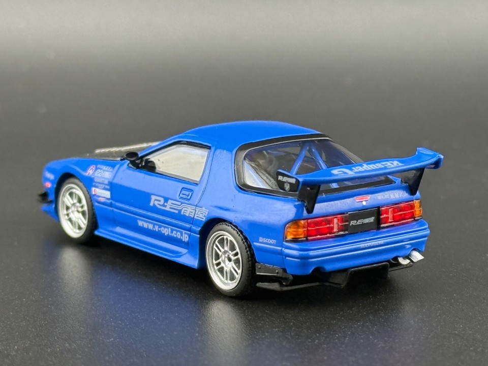 Pop Race Mazda RX7 FC3S RE-Amemiya Blue 640290 1/64 | eBay