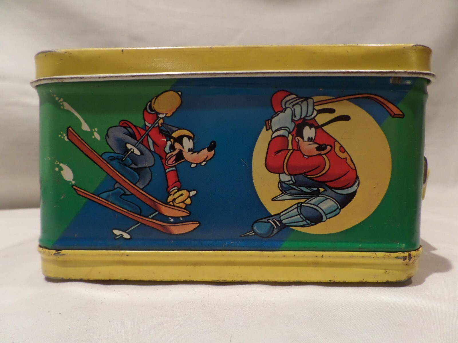 VINTAGE 1983 WALT DISNEY "SPORT GOOFY" METAL LUNCH BOX BY ALADDIN | eBay