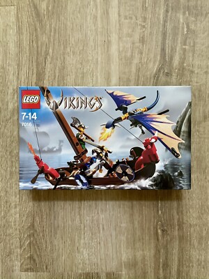 LEGO Vikings 7016 Boat against the Wyvern Dragon (New MISB Sealed ...