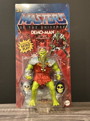 Mattel Creations Masters Of The Universe MOTU Origins Demo-Man Figure ...