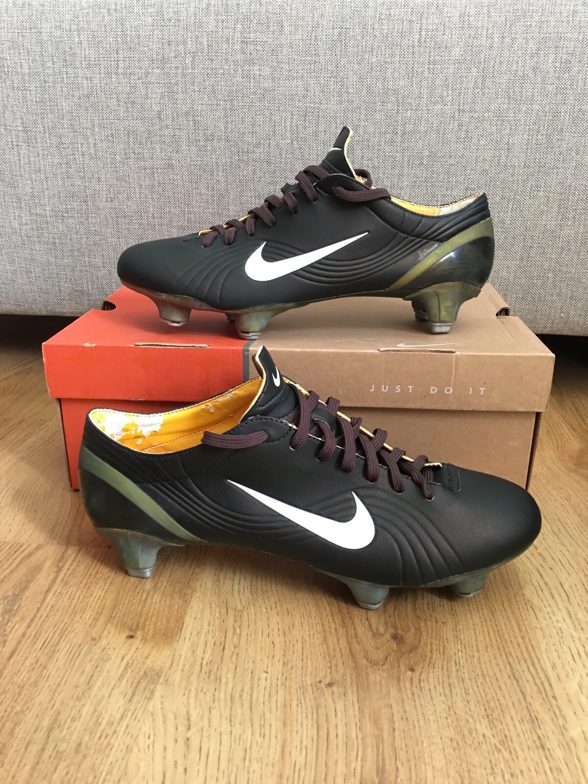 Mercurial Vapor I 1 SG EU42 US8.5 UK7.5 Boots Cleats R9 Ronaldo | eBay
