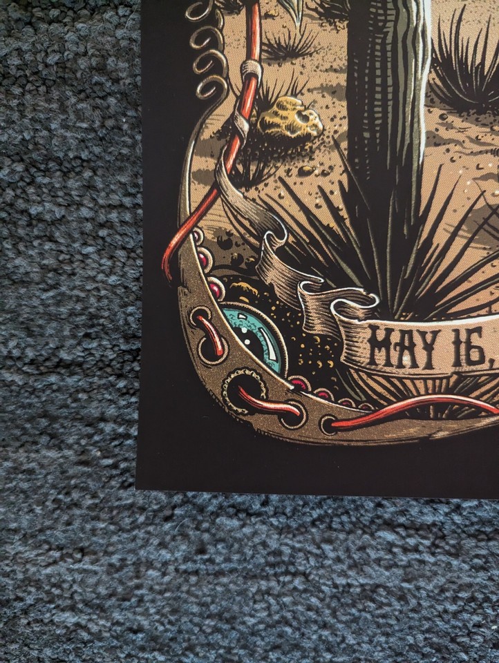 DEAD & COMPANY 5/16/24 SPHERE POSTER BY NEAL WILLIAMS #669/1035 RARE ...