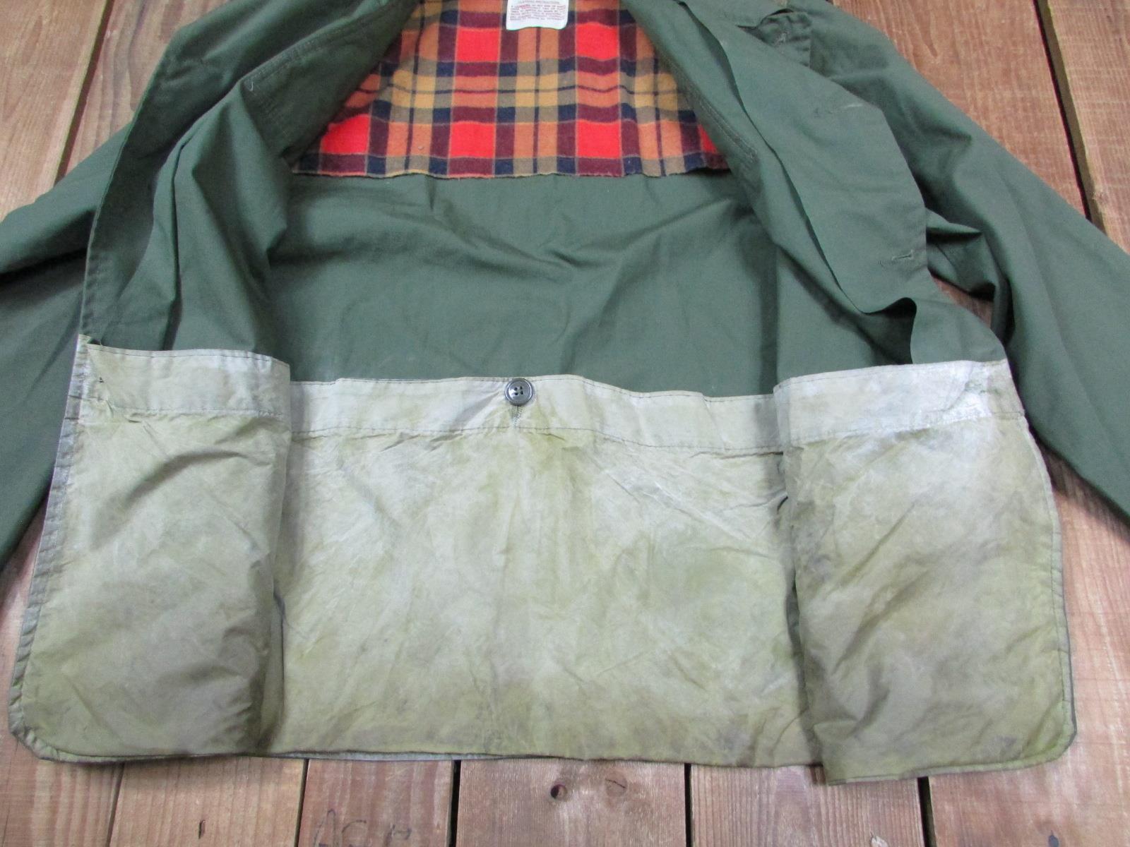 Vintage 1960s Black Sheep Hunting Clothing OD Green F… - Gem