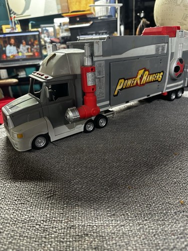 2003 Power Rangers Ninja Storm Mobile Command Center Semi Truck ...