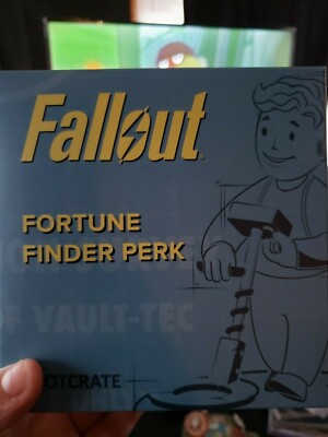 Fallout Fortune Finder Perk Figure Loot Crate SCAVENGE Dec 2018 ...