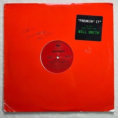WILL SMITH Freakin' It 1999 Promo Vinyl Maxi Single Columbia CAS 48757 ...