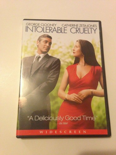 Intolerable Cruelty DVD Like NEW No Scratches George Clooney Catherine ...