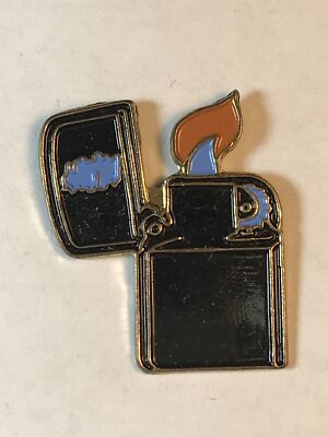 PIN LIGHTER BLACK | eBay