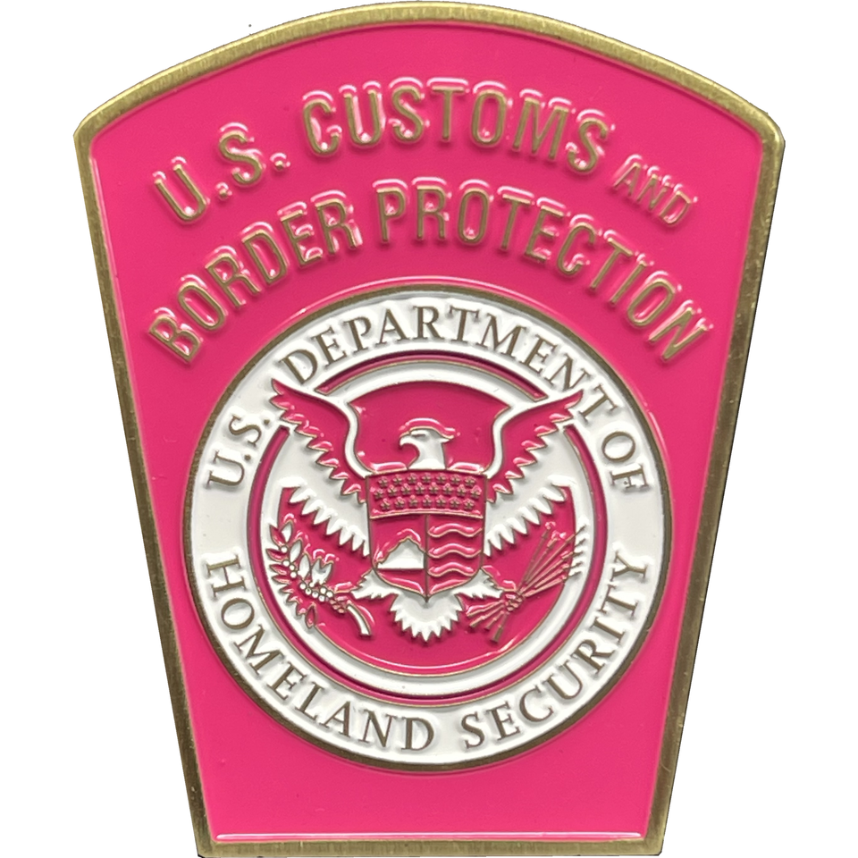 BL15-009 CBP Pink Border Patrol Field Operations Air and Marine ...