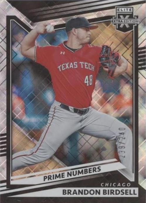 2022 Panini Elite Extra Edition - Brandon Birdsell #143 Prime Numbers A ...