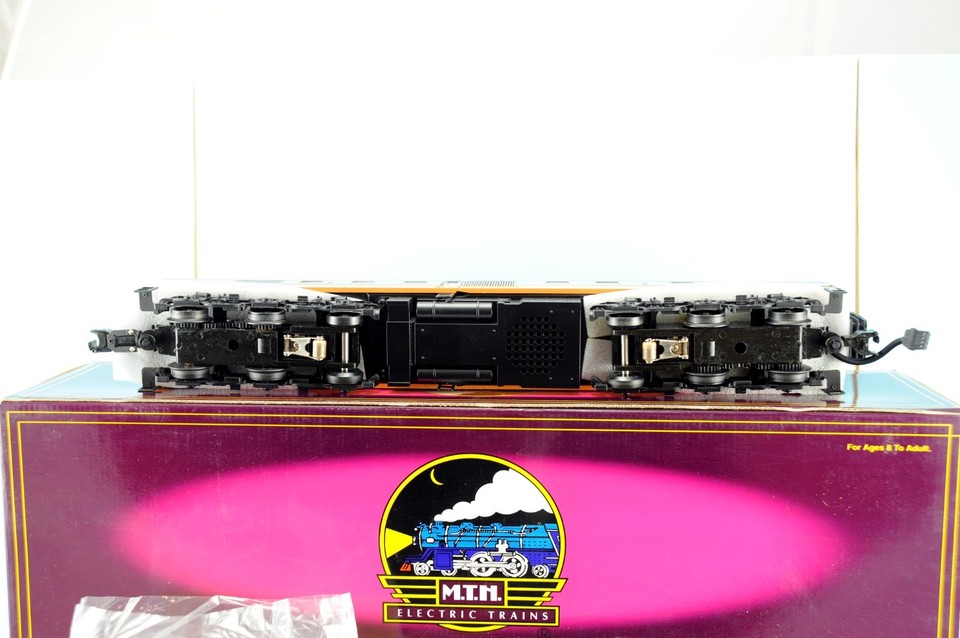 MTH PREMIER 2222-3 MILWAUKEE ROAD DL-110 POWERED B UNIT W SMOKE. TESTED ...
