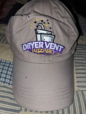 "DRYER VENT WIZARD" Ball Cap Embroidered Adjustable | eBay