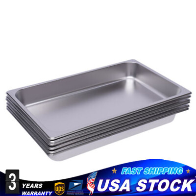 Stainless Steel Hotel Pan Food Pans Tray 20 x 13" Catering Supplies ...