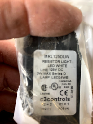 C3 Controls MRL125DLW Resistor Light LED | eBay