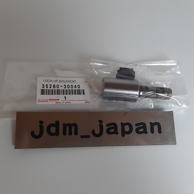 TOYOTA LEXUS 35280-30040 GS300 Valve Solenoid Lock Up Control Genuine ...
