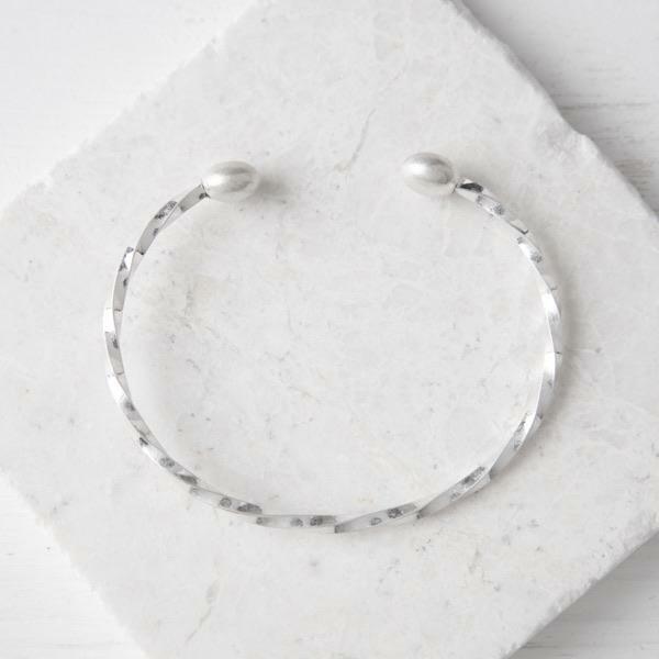 Plunder Design "Gretta" Bracelet - Silver Cuff - twisted design! | eBay