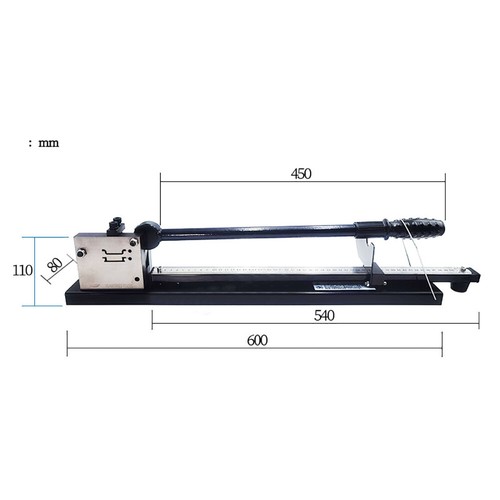 New DC-35 Double-Groove Steel/Aluminium Track Cutting Machine with ...