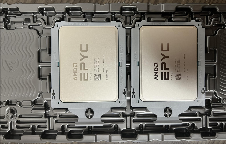 New - AMD EPYC 7763 Processor 64-Core 2.45GHz 256MB 280W CPU 100 ...