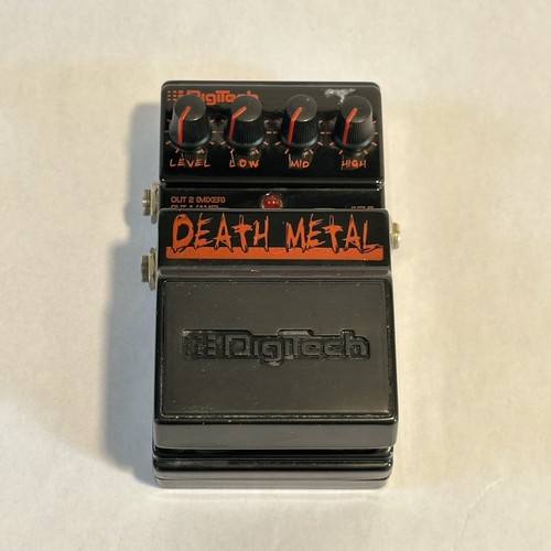 Digitech Death Metal Distortion DDM Effects Guitar Pedal High Gain ...